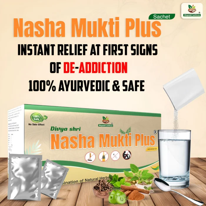 Nasha Mukti Plus Sachet – Ayurvedic Addiction killer